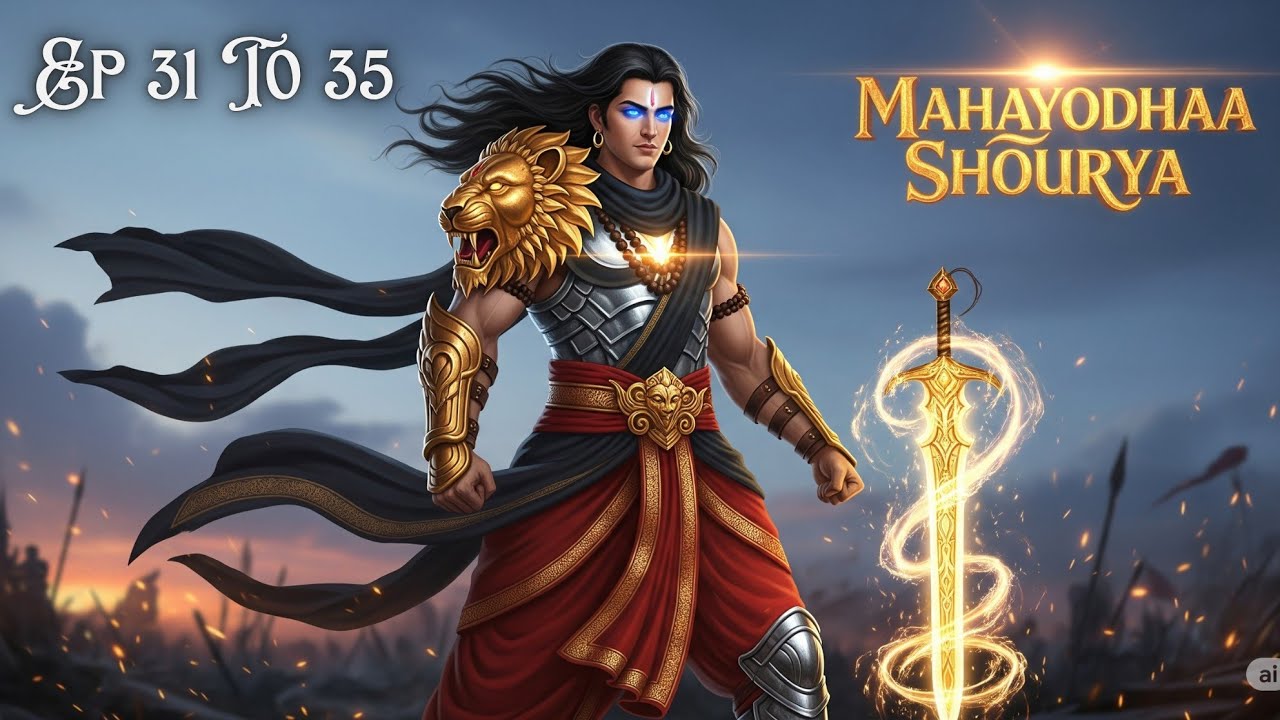 Mahayoddha Shaurya || EP 31 To 35 || Hindi Novel Explain #audiobook - YouTube