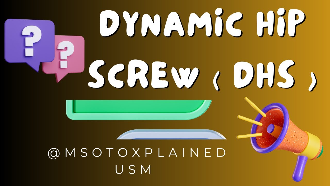 Dynamic Hip Screw ( DHS ) #orthopedics #fracture #osce #basicscience # ...