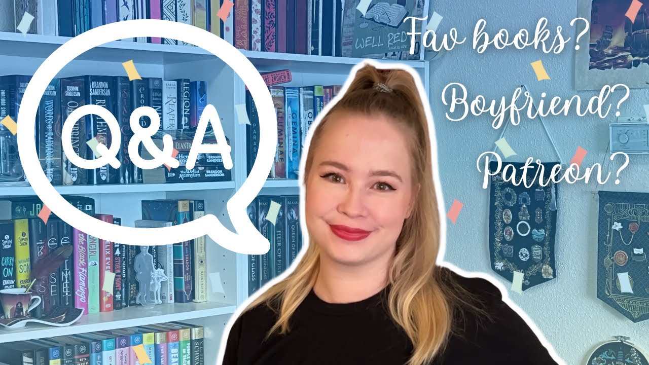 1K Q + A || answering your bookish questions and getting PERSONAL ...