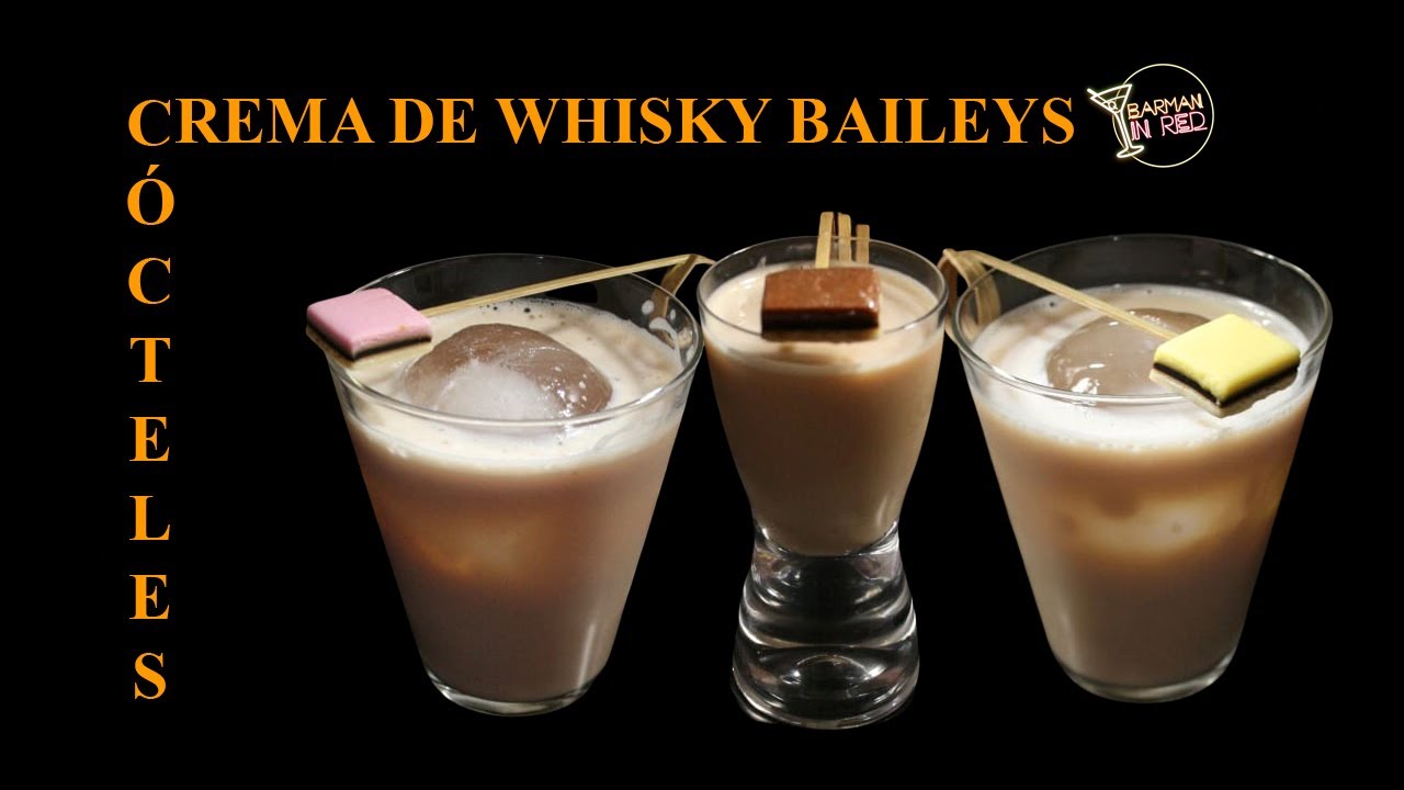 Cócteles con Crema de Whisky (Baileys) - YouTube
