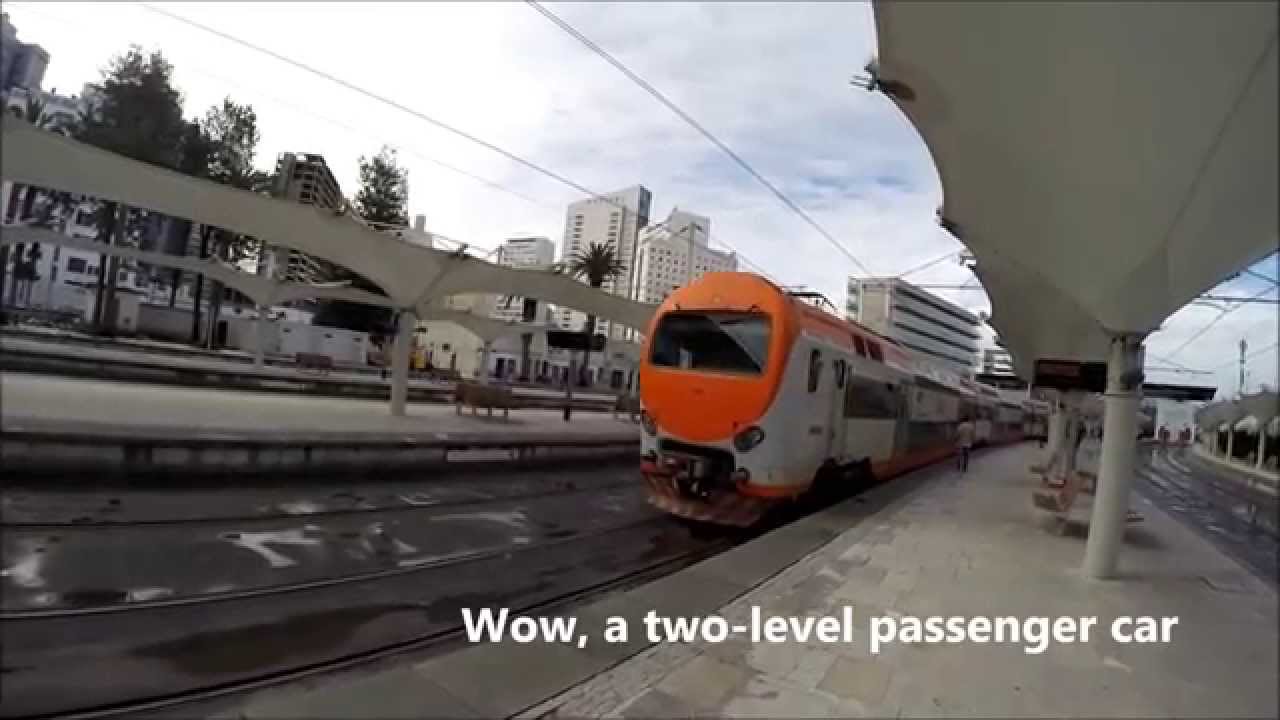 Casablanca, Morocco: Gare Port Train Station and Metro - YouTube
