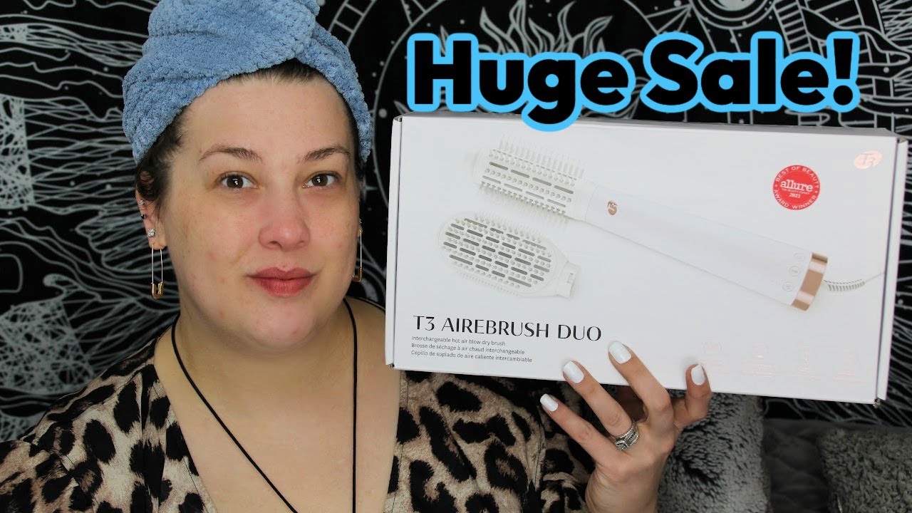 T3 Friends & Family Sale | T3 AirBrush Duo Demo - YouTube