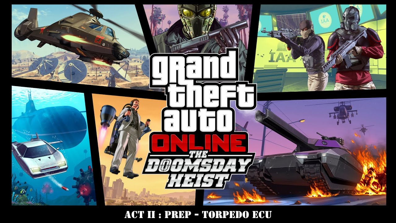 GTA5 Online Doomsday Heist | THE BOGDAN PROBLEM | ACT-II | PREP ...
