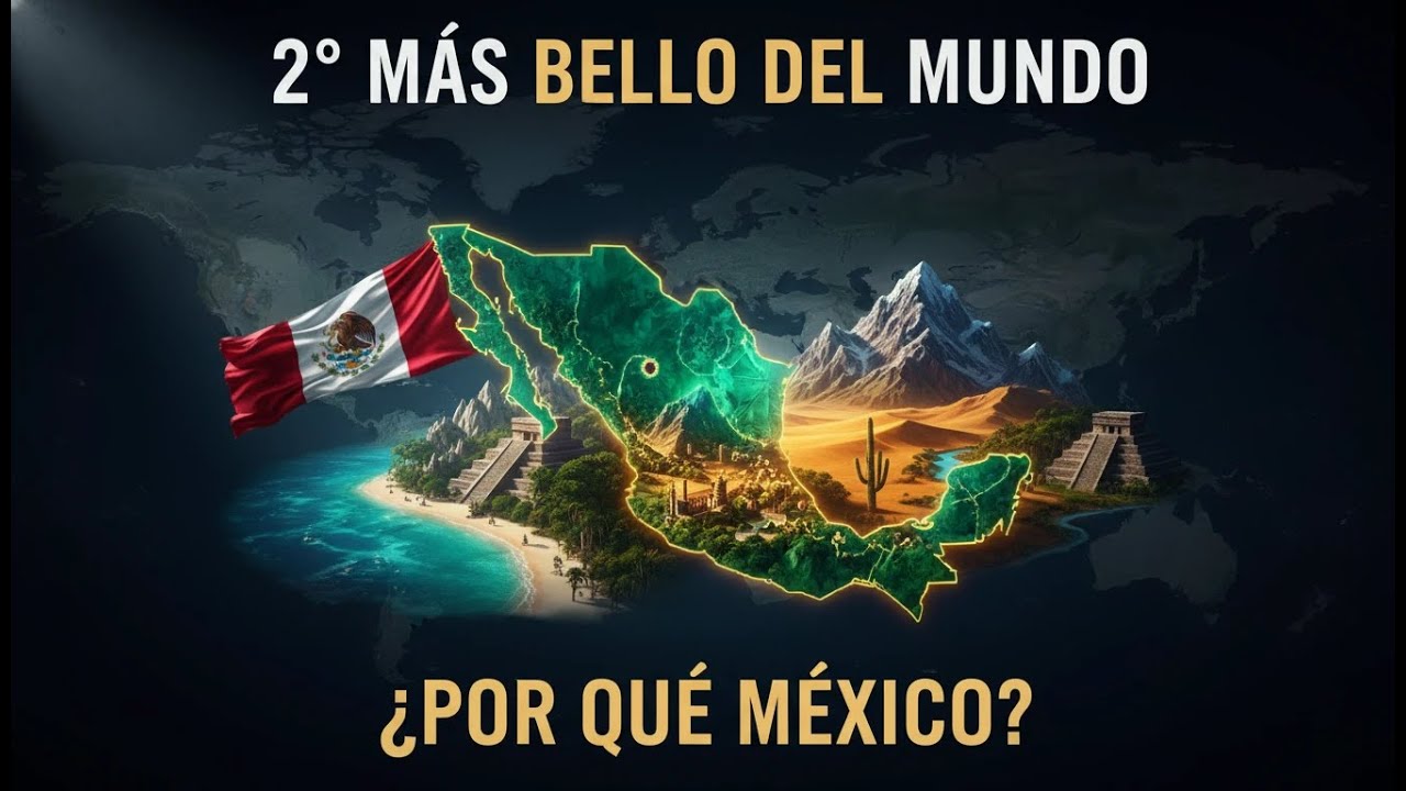 MÉXICO: EL SEGUNDO PAÍS MÁS BELLO DEL MUNDO - YouTube