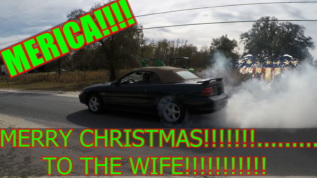 MERICA!!!!, CHRISTMAS, AND MUSTANG THINGS - YouTube