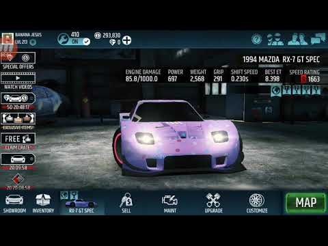 Racing rivals tunes; 1994 mazda rx7 gt-spec 1663 - YouTube