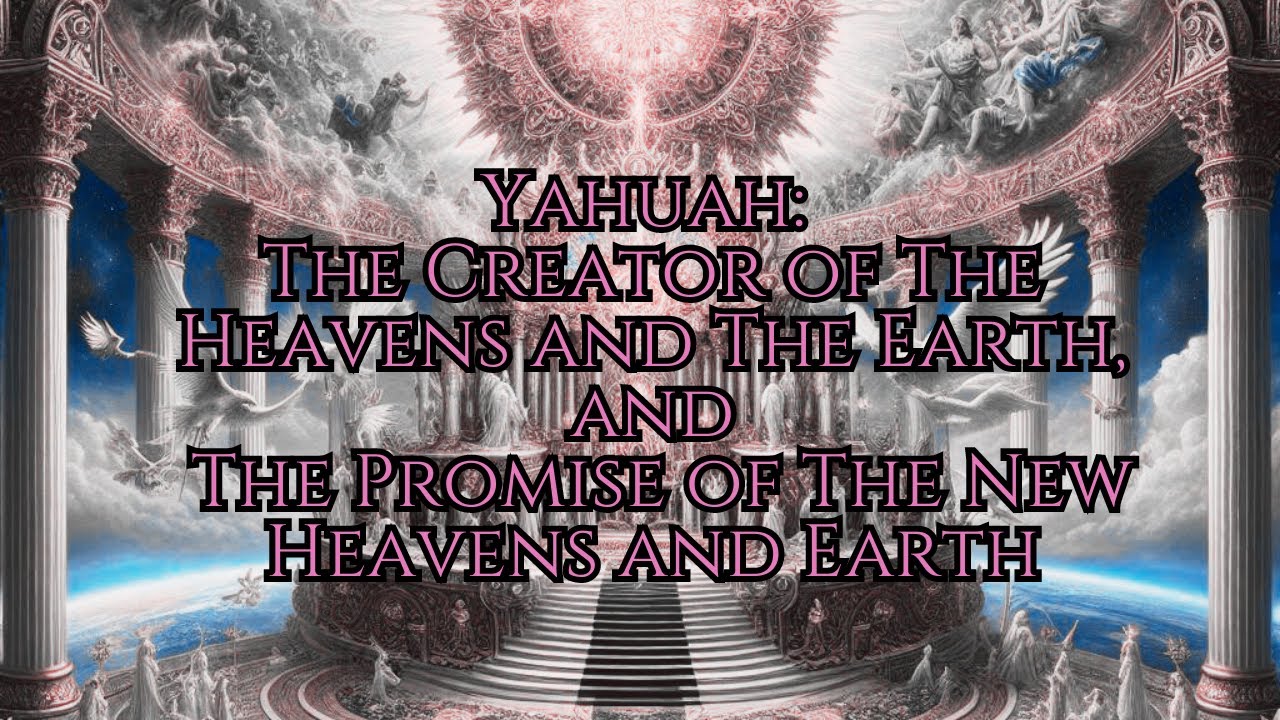 Yahuah: The Creator of The Heavens and The Earth, and The Promise of ...