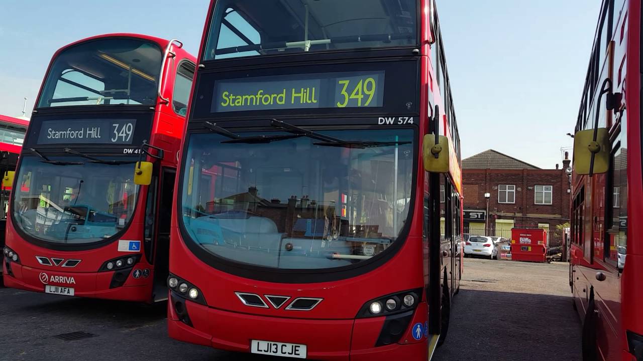 Enfield bus garage & DW574 14th Sept 2016 - YouTube
