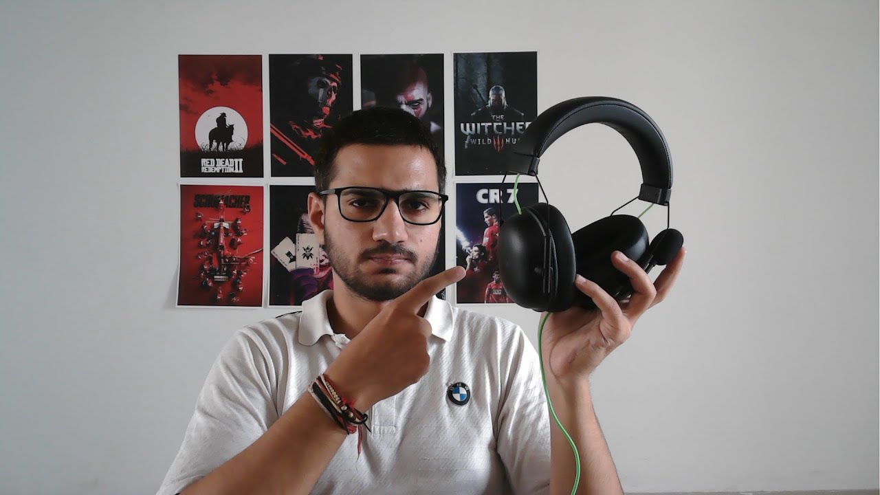 Trying out new headphone RAZER - YouTube