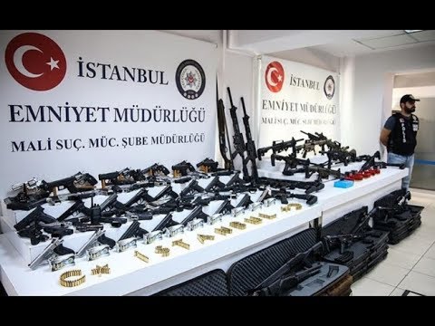 İşte, Adnan Oktar grubundan çıkan silahlar