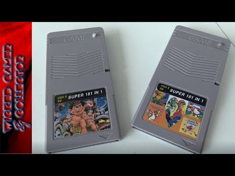 Game Boy "118 in 1" XXL Multi Game Carts from the '90 !! - YouTube