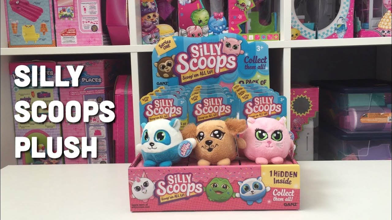 Silly Scoops Plush Collectibles by Ganz | Toy Tiny - YouTube