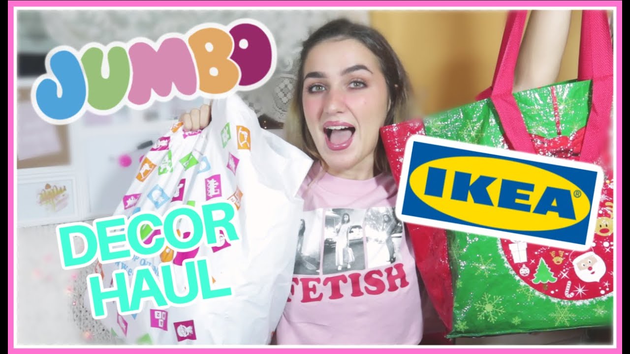HAUL: JUMBO και IKEA αγορές για διακόσμηση! 🌺 - YouTube