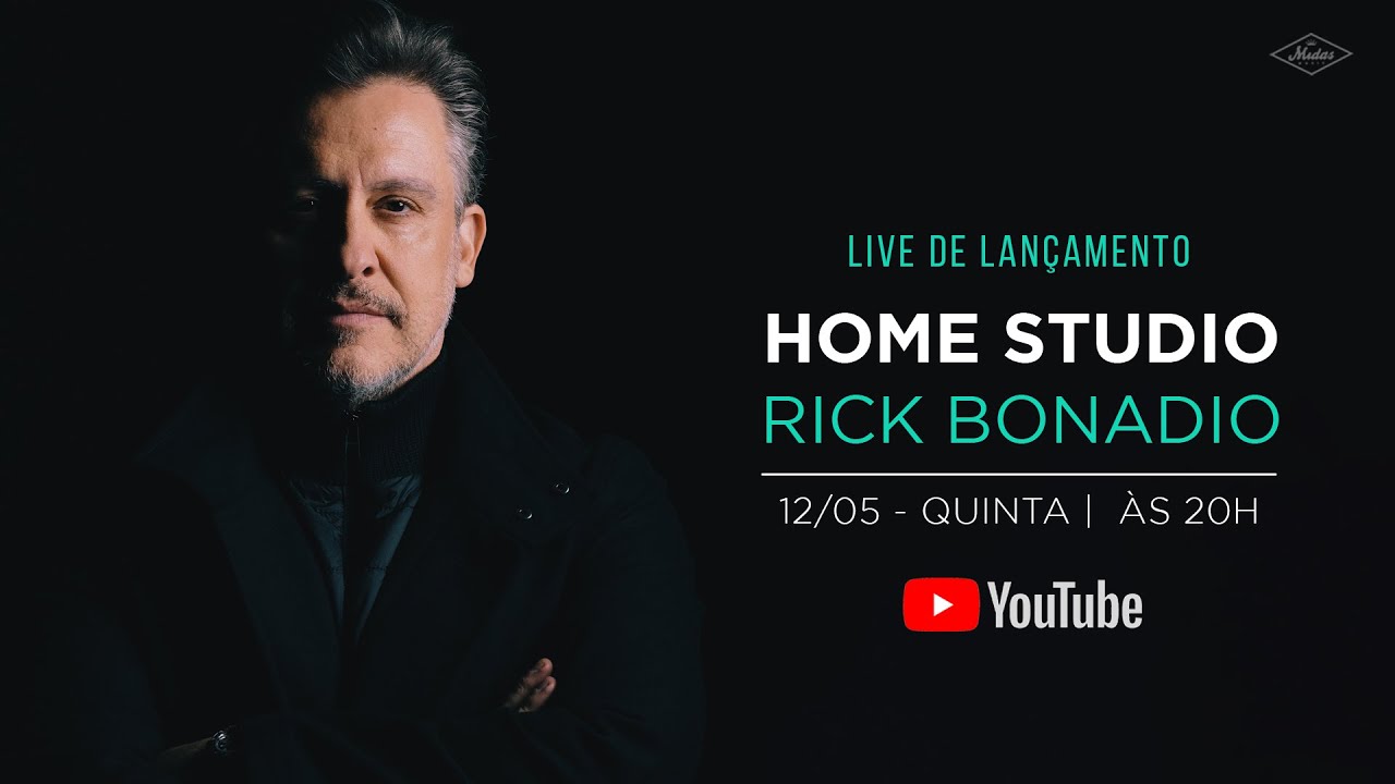 Rick Bonadio - Live de Lançamento "Home Studio" - YouTube