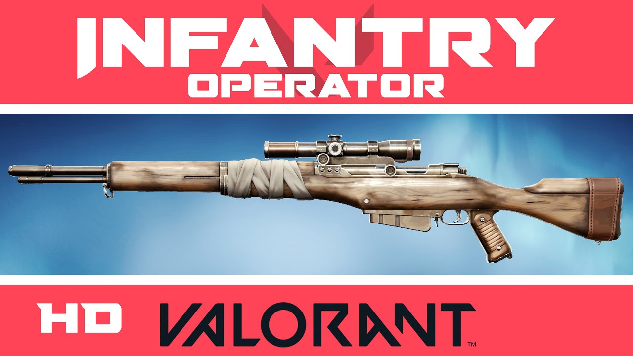 INFANTRY OPERATOR VALORANT SKIN | New Skins In-Game Showcase - YouTube