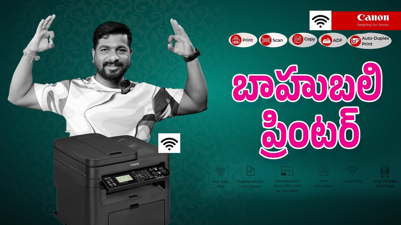 Canon Printer imageCLASS MF244dw Wireless Multifunction All in One ...