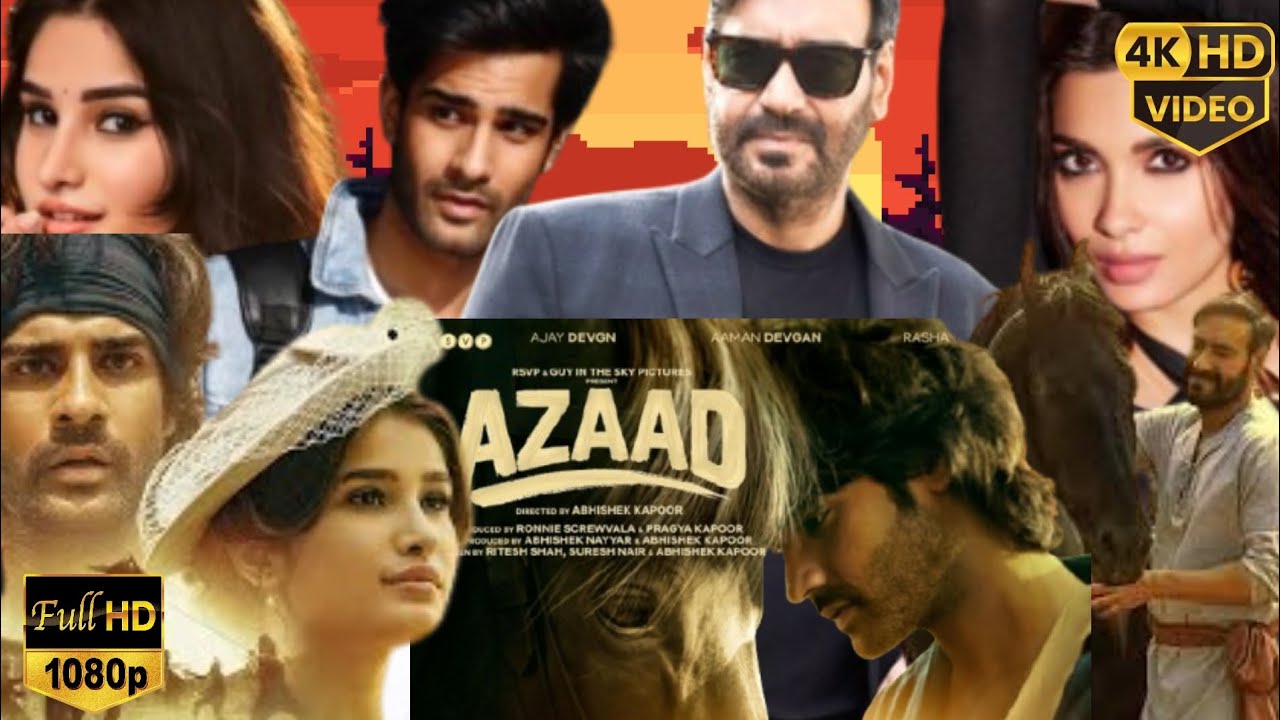 Azaad action movie | 2025 | Ajay Devgan Aman Devgan | Rasha Thadani ...