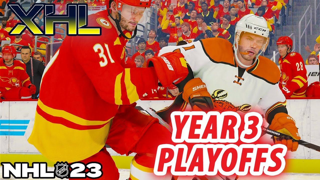 XHL PLAYOFF PUSH!!! Season 3 | NHL 23 CUSTOM LEAGUE - YouTube
