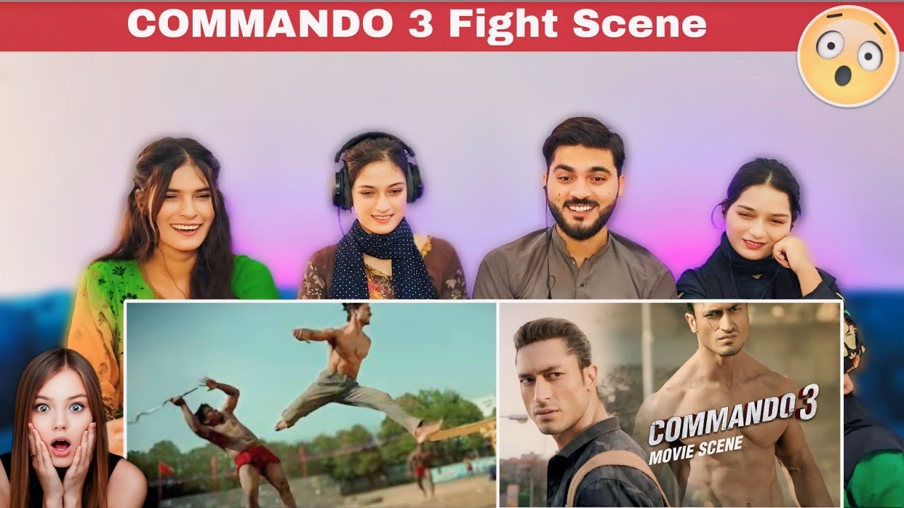 Vidyut Jammwal COMMANDO 3 Fight Scene | The Power of Commando 3 💪🔥 ...