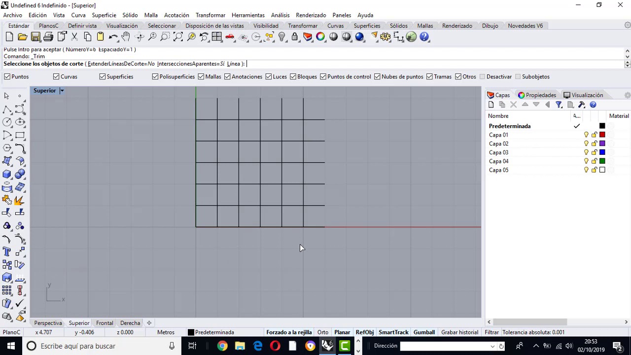 Clase 3 de Oct A Como construir una grilla virtual 3D - YouTube