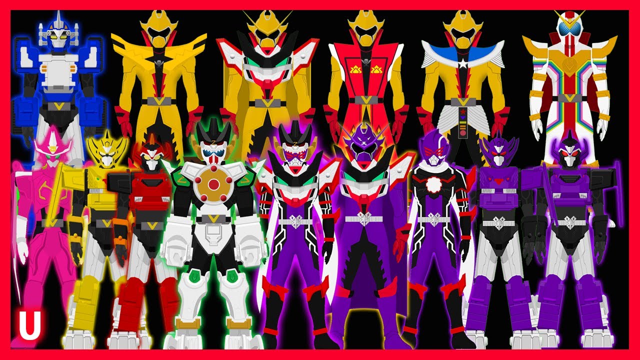 Kikai Sentai Zenkaiger All Henshin Animation | 機界戦隊ゼンカイジャー【Super ...