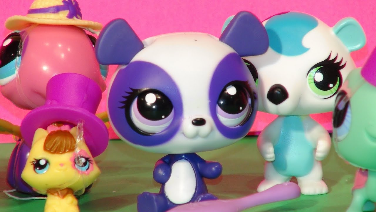 Little Pet Shop Magic Motion Toy and 5 Surprise Eggs - YouTube