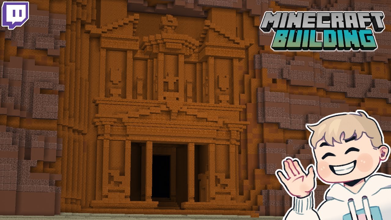 Recreating Petra in Minecraft | Stream FULL VOD - YouTube