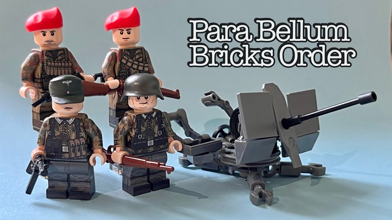 Para Bellum Bricks Order | Forest Moon Bricks Splinter Camo, British Paratroopers, FlaK 38 and ...