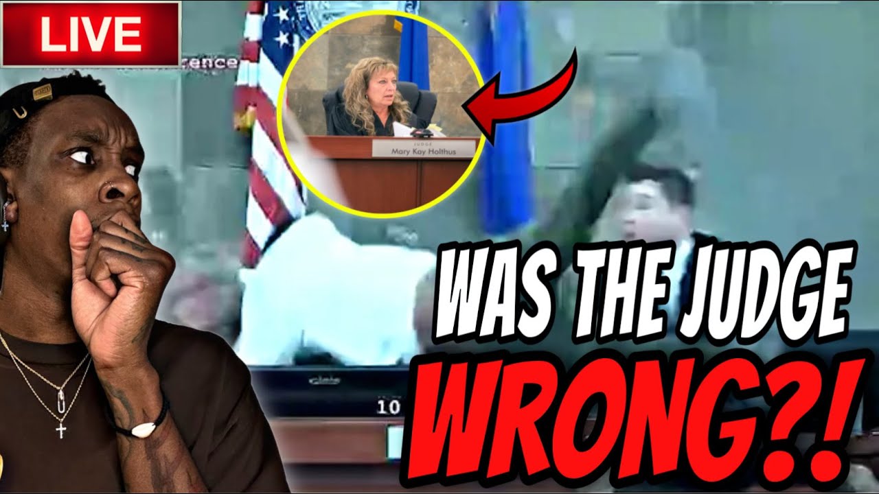 *JUDGE WAS WRONG!?* Las Vegas Defendant GOES FLYING Into JUDGE After ...