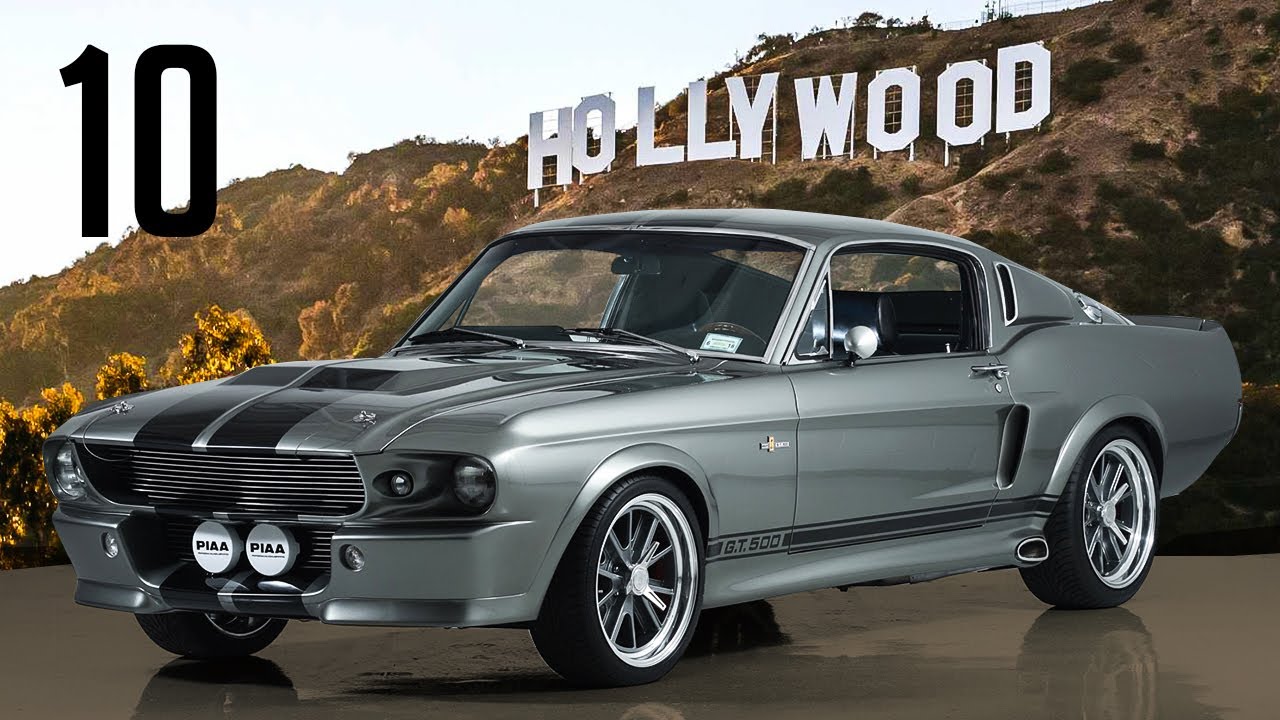 Top 10 Legendary Muscle Cars of Hollywood - YouTube