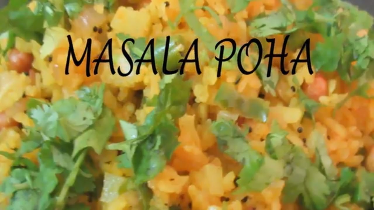 Awesome Masala Poha - Special taste| Make this at home with this easy ...
