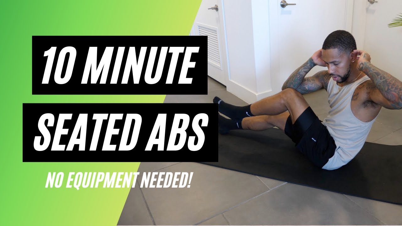 BEGINNER 10 MINUTE SEATED AB WORKOUT | FOLLOW ALONG ROUTINE | NO ...