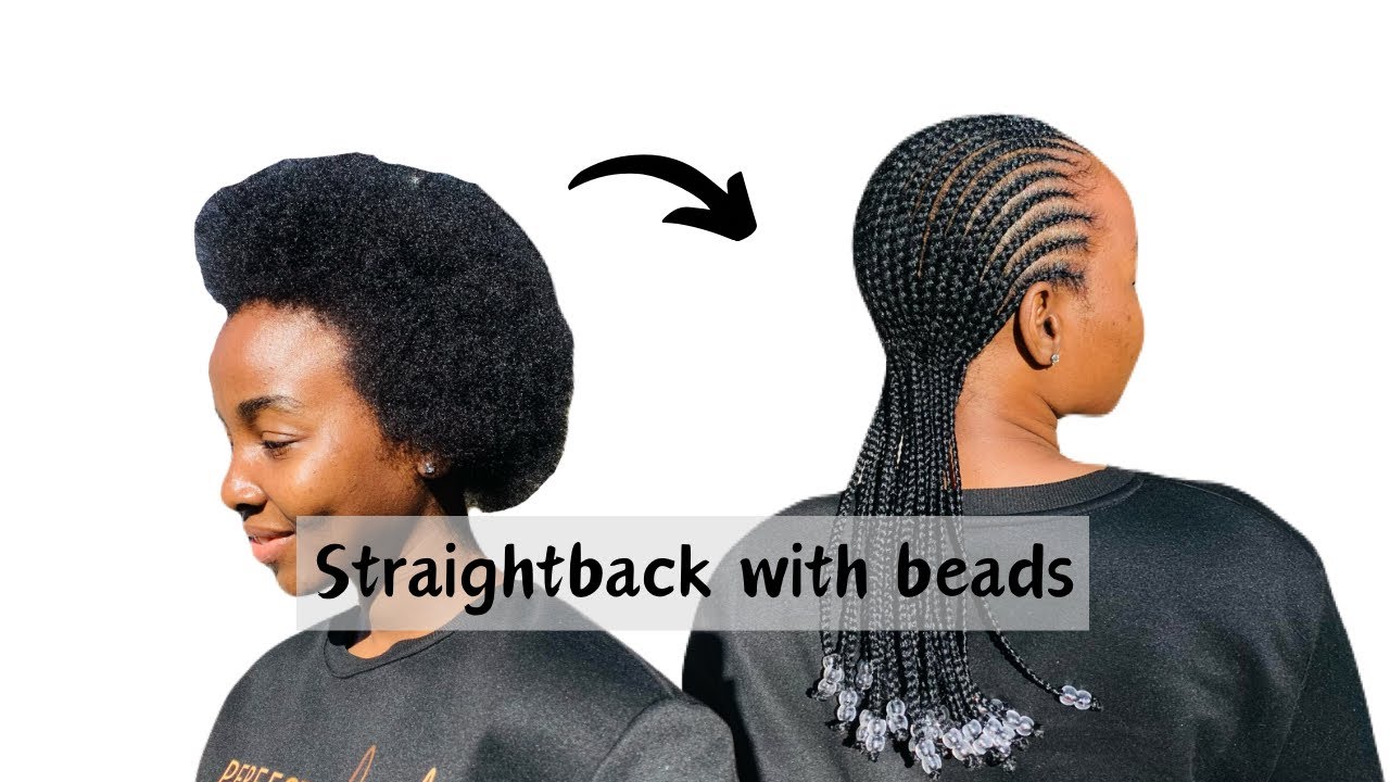 A perfect way to do straight back and how to level beads. 💯👌🏾 - YouTube
