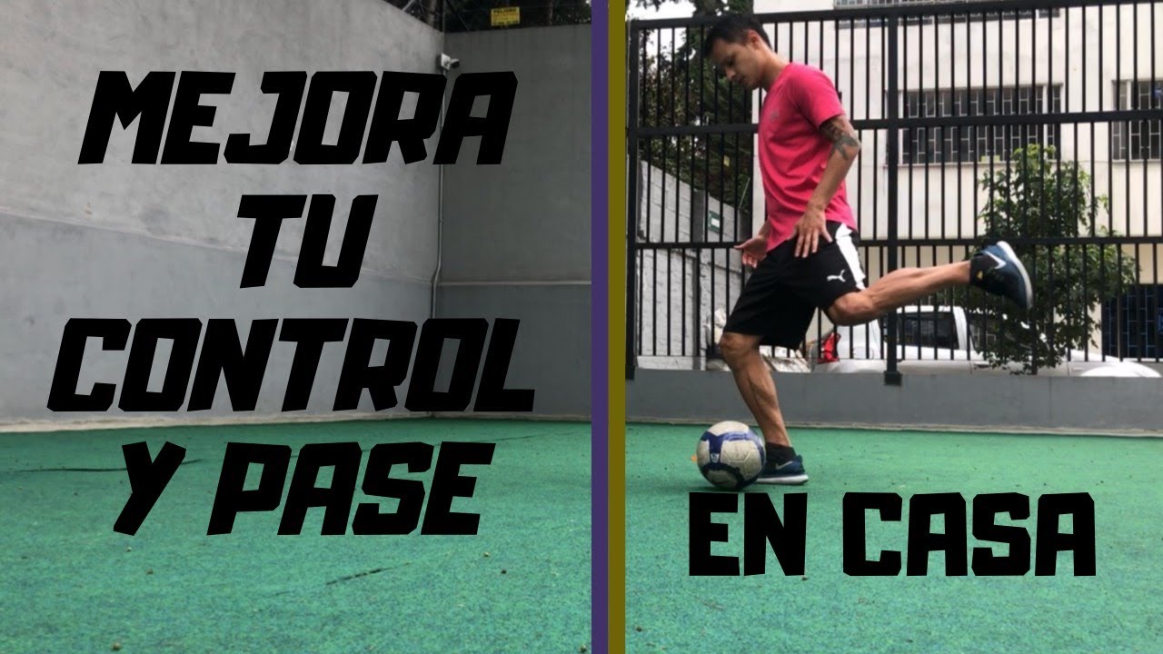 Mejora tu control de balón y pase en futbol así de fácil !! (solo ...