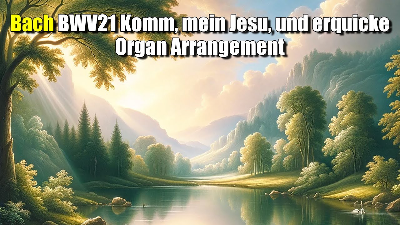 Bach BWV21 Komm, mein Jesu, und erquicke - Organ Arrangement - YouTube