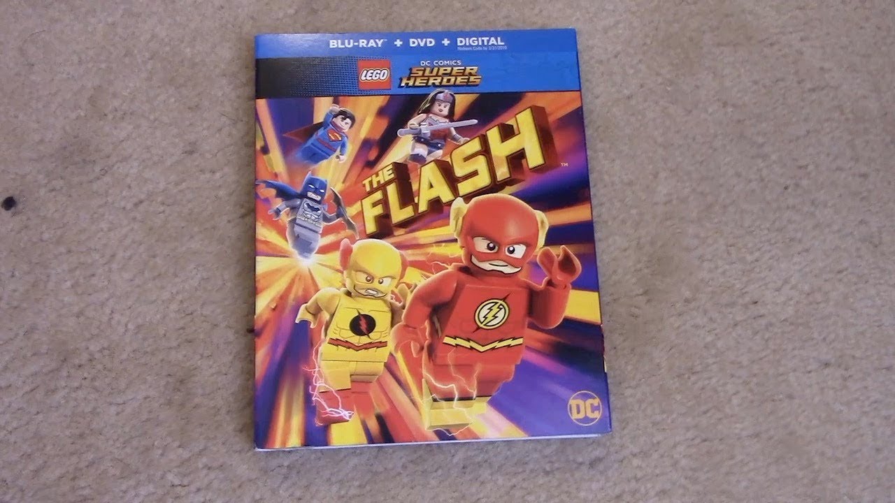 LEGO DC Comics Super Heroes: The Flash Blu-ray Unboxing - YouTube