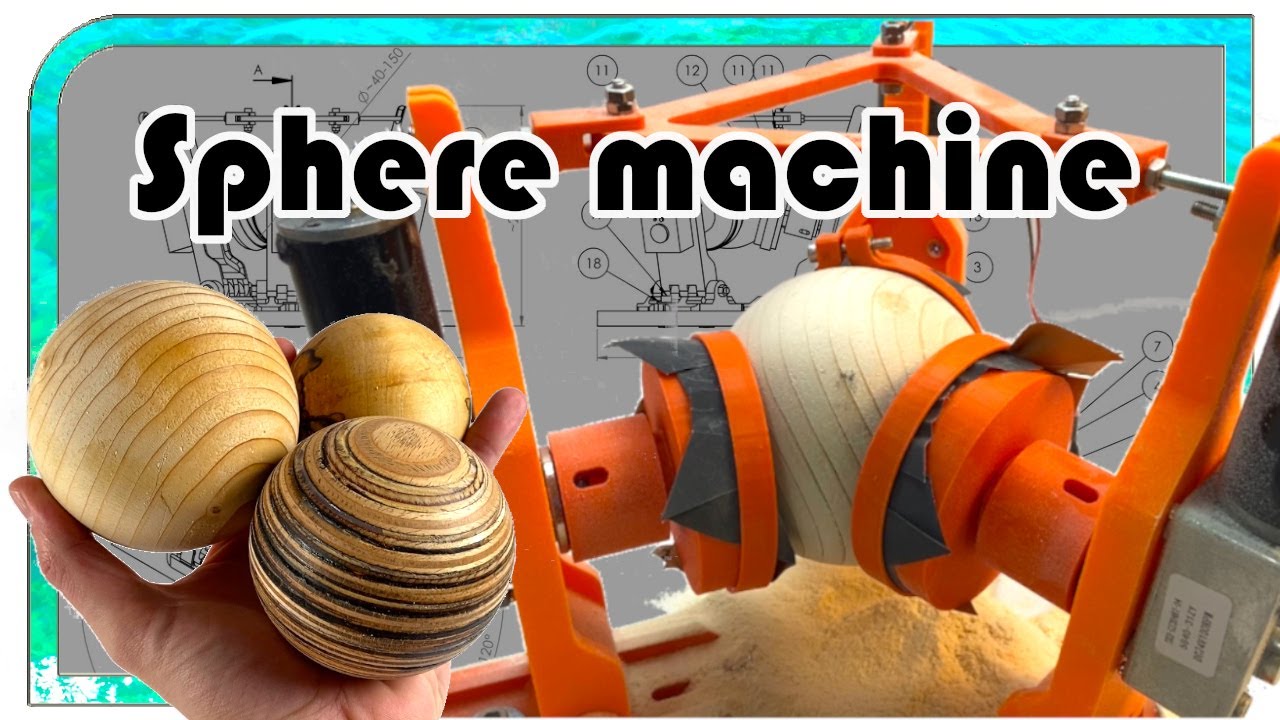 3D printed Sphere machine - YouTube