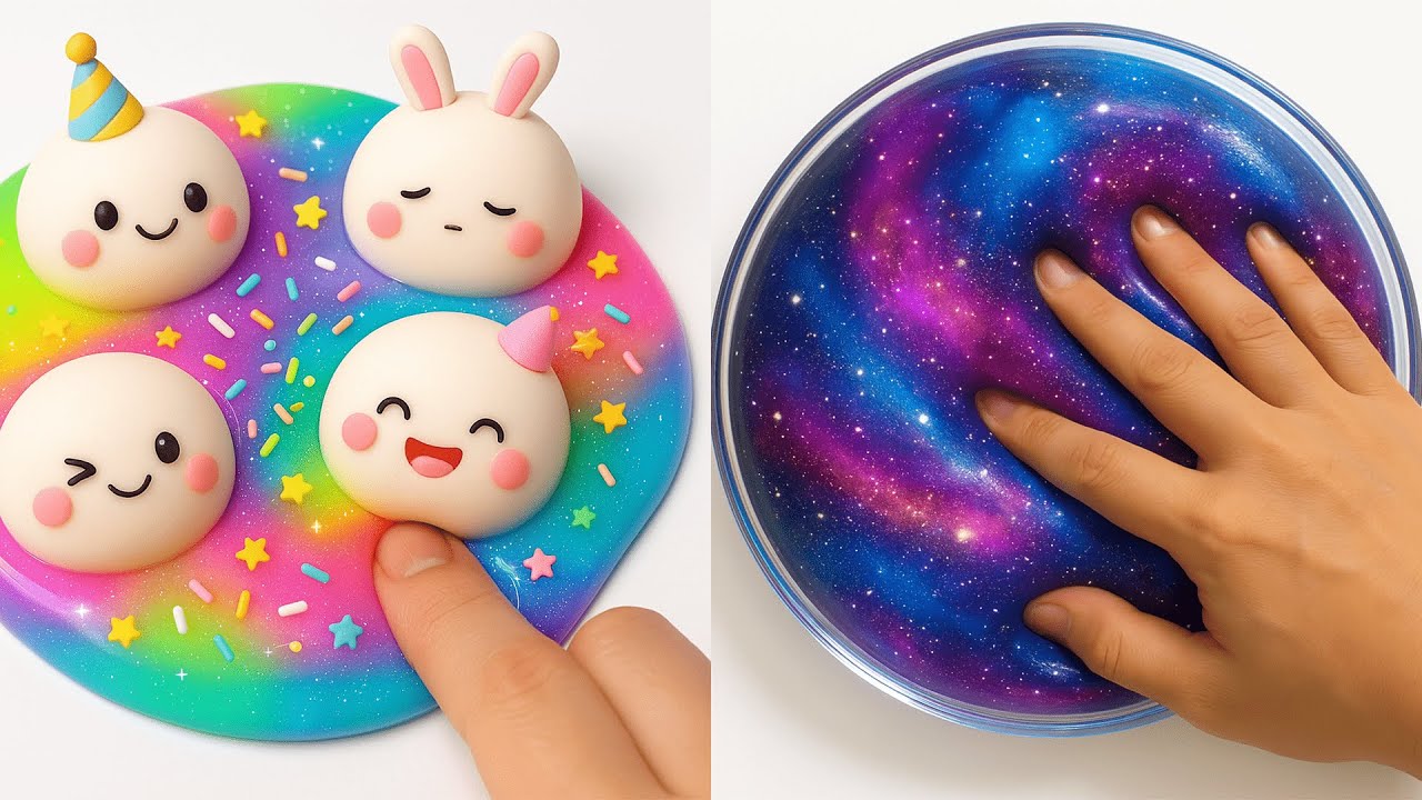 12 Hour of Relaxing Slime ASMR – Deep Relaxation Through Touch #97 ...