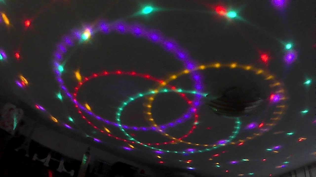 LED Crystal Magic Ball with Remote Control Disco DJ Light - YouTube
