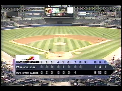 Baltimore Orioles at Chicago White Sox [WGN - August 25, 1998] - YouTube