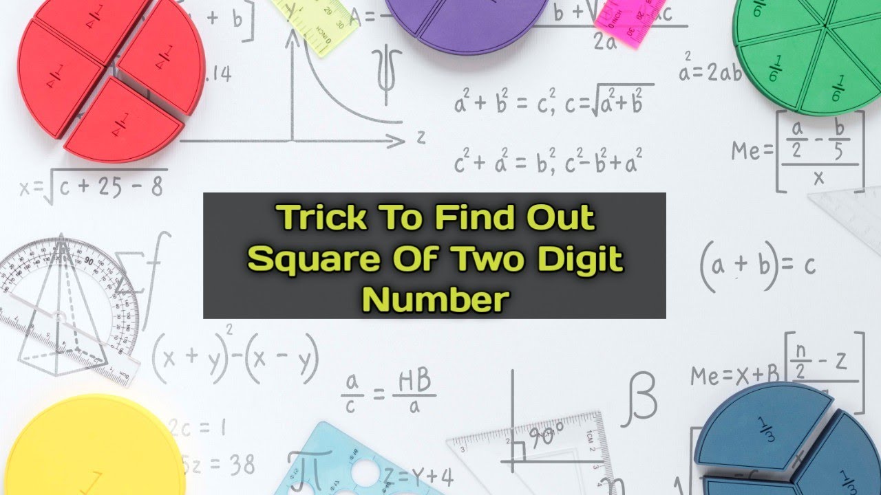#Trick to find out square of 2 digit number# - YouTube