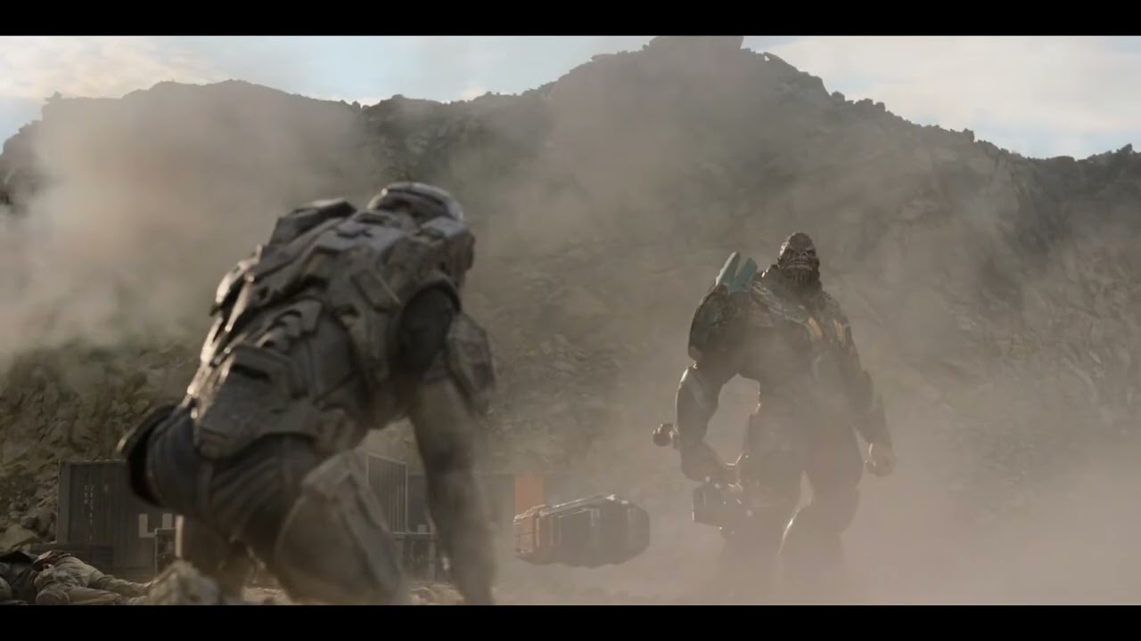 Master Chief VS Brute Chieftain with Gravity Hammer in Halo TV Series ...