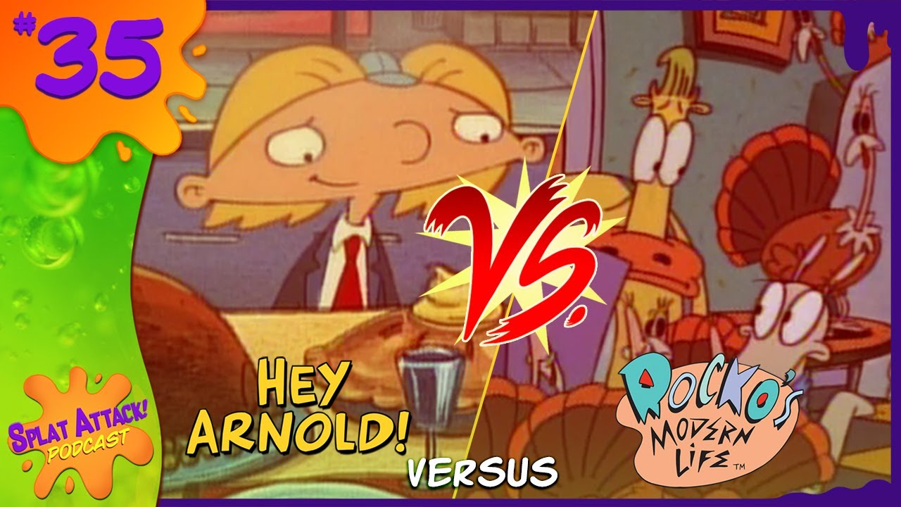 Hey Arnold! vs. Rocko's Modern Life: Arnold's Thanksgiving vs. Turkey ...