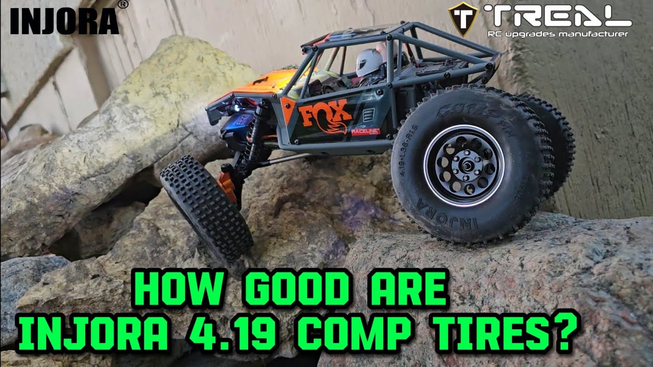 Are Injora Inserts & Comp Tires worth it? Axial Capra Utb18 Upgrades ...