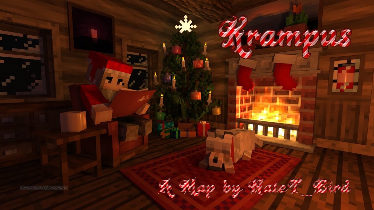 Minecraft Christmas Map | Krampus | "My Bad" - YouTube
