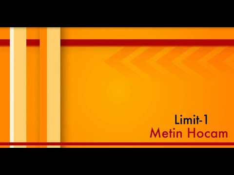 Limit-1(Limitin Tanımı)- LYS Konu Anlatımı-Matematik