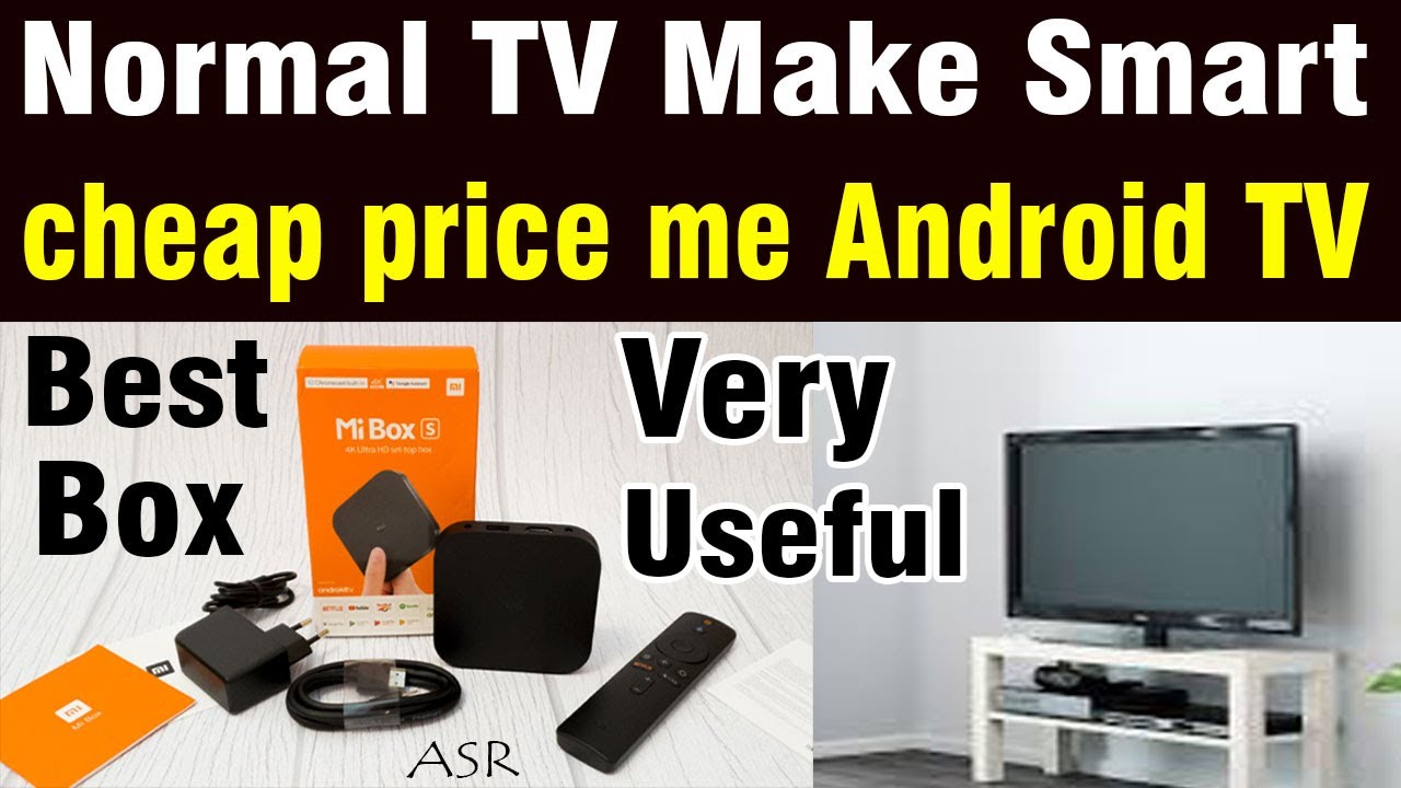 normal make smart tv making old TV to make smart tv Best Android box ...
