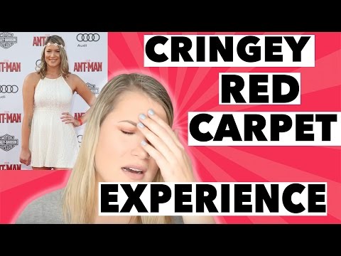 STORYTIME: MY CRINGEY RED CARPET EXPERIENCE