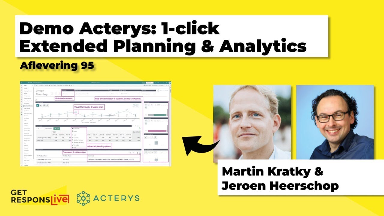Acterys demo: 1-click planning & analytics on Power BI | GRLive 95 ...