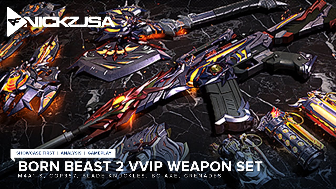 Born Beast 2 VVIP Weapon Set | CROSSFIRE China - YouTube